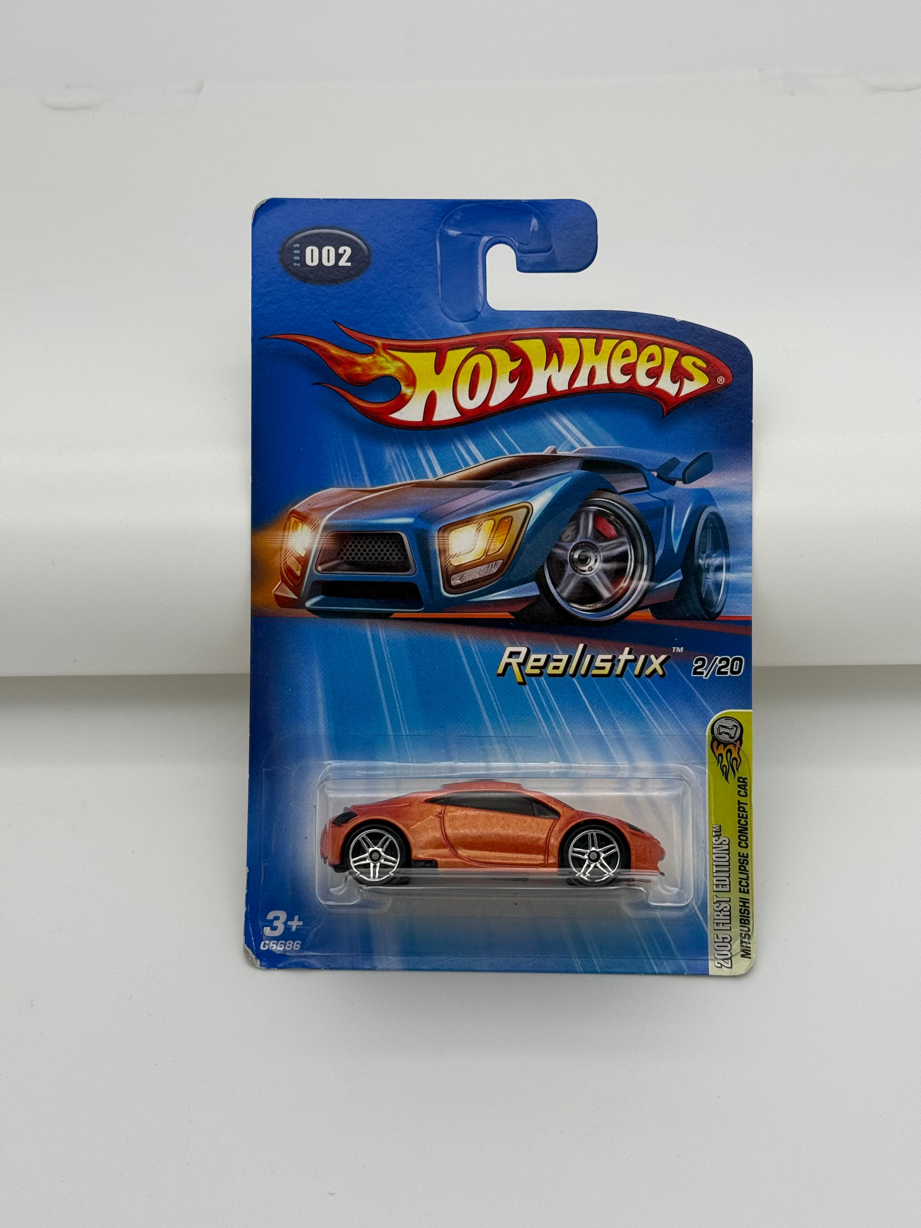 Hot Wheels Mitsubishi Eclipse Concept Car ‘05 First Edition – Hot Box Cars