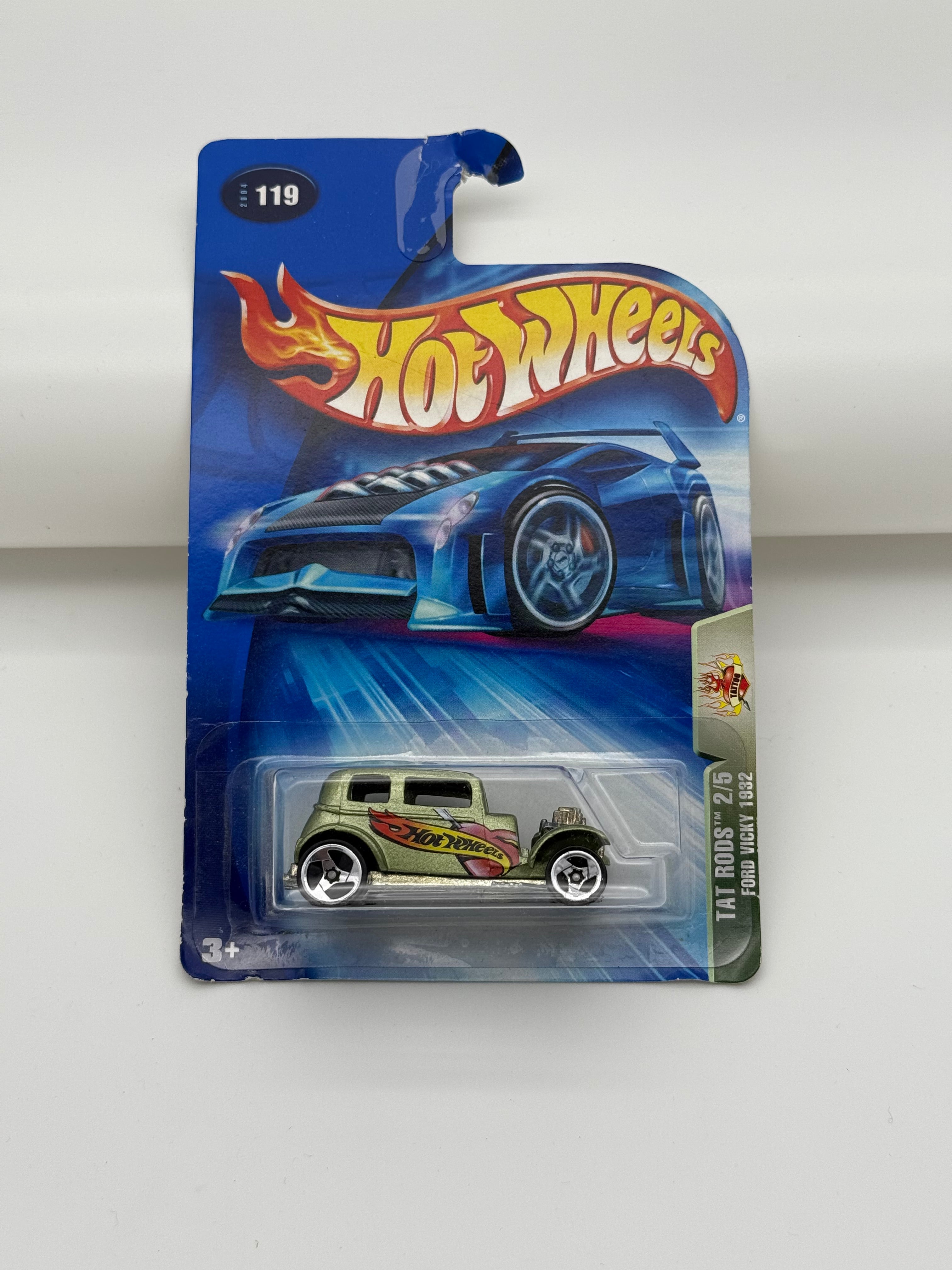 Hot Wheels ‘32 Ford Vicky TAT Rods – Hot Box Cars