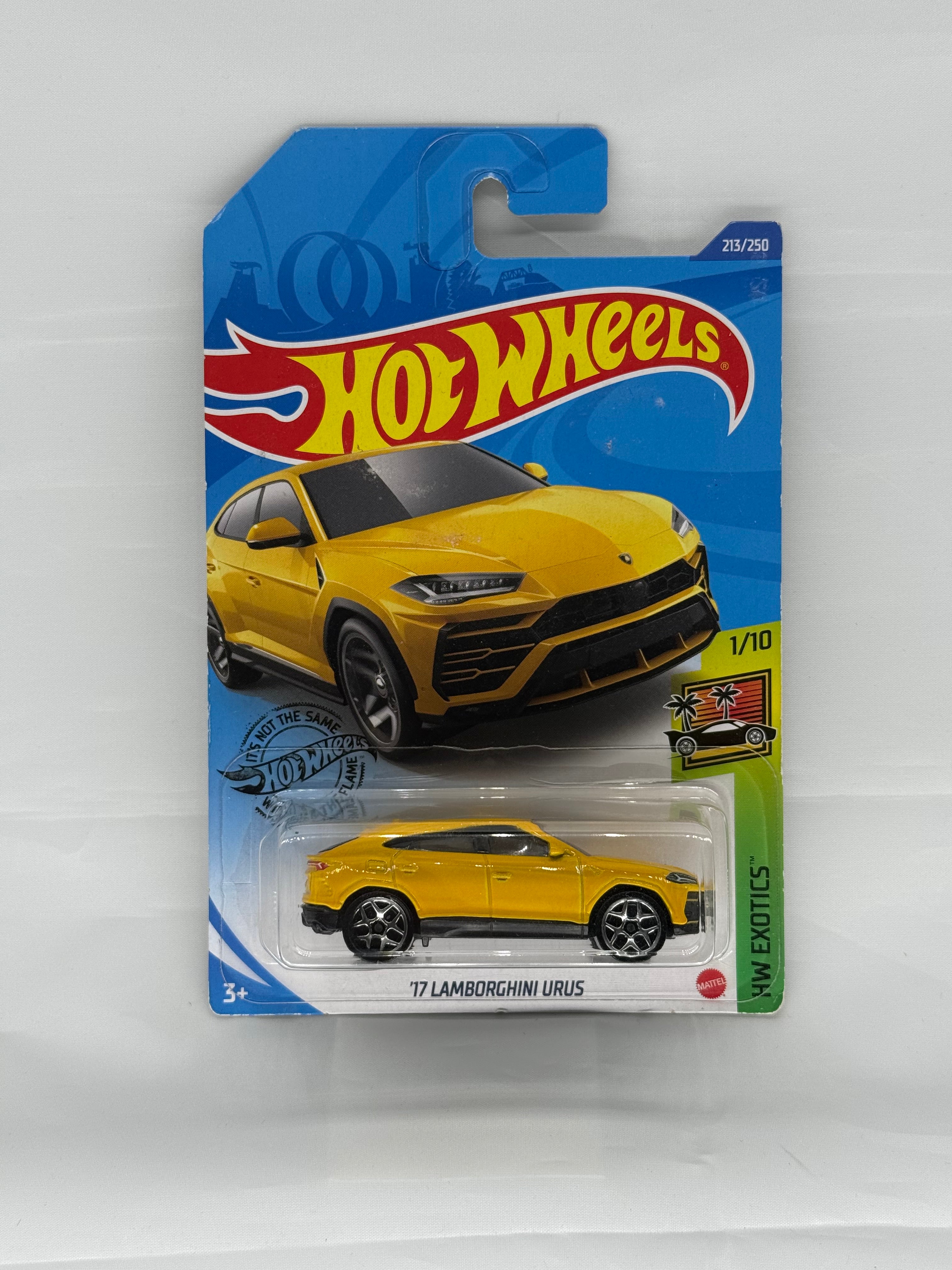 Hot Wheels '17 Lamborghini Urus (Yellow) – Hot Box Cars