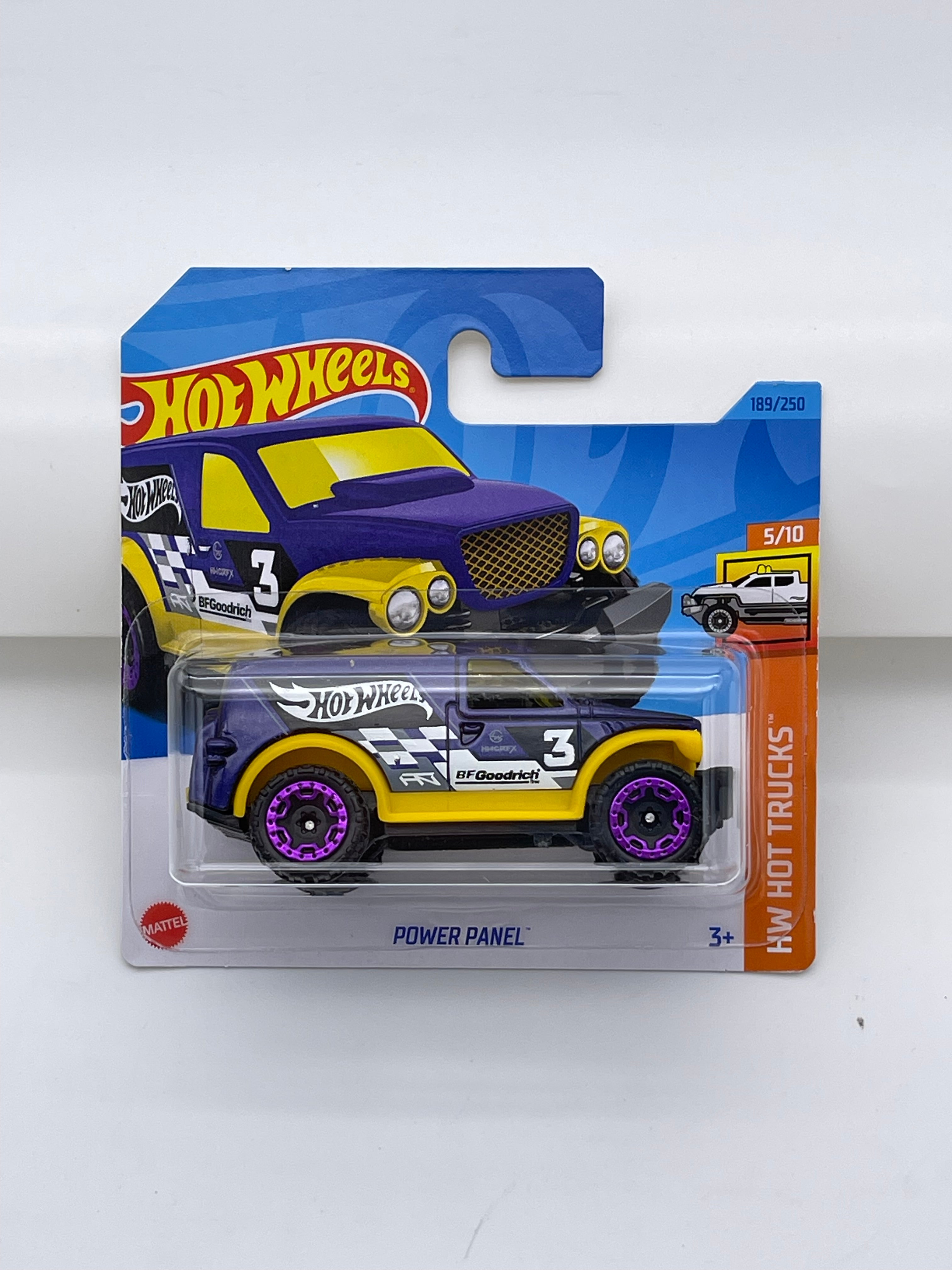 Hot Wheels Power Panel (Short Card) – Hot Box Cars