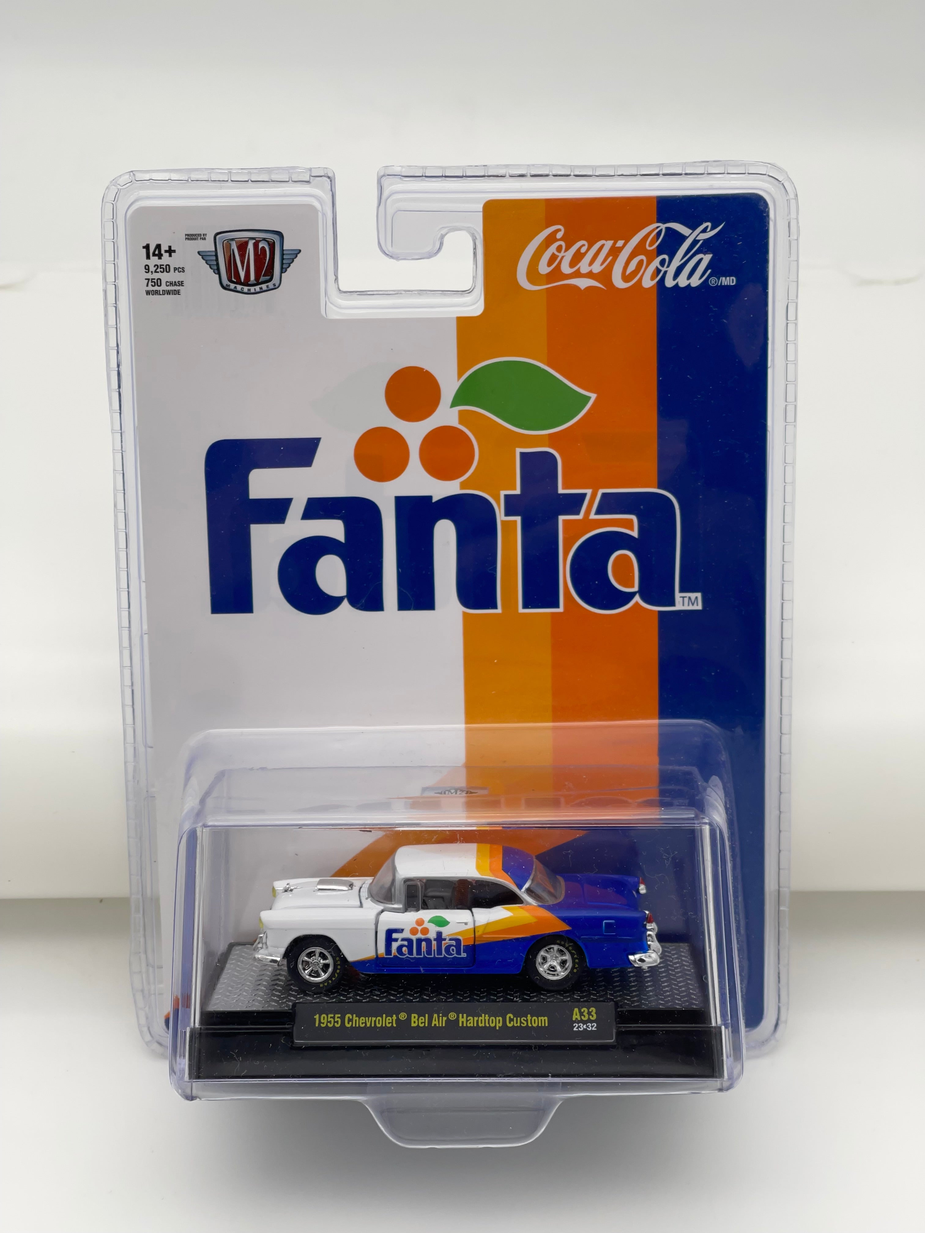 M2 Fanta 1955 Chevrolet Bel Air Hardtop Custom – Hot Box Cars
