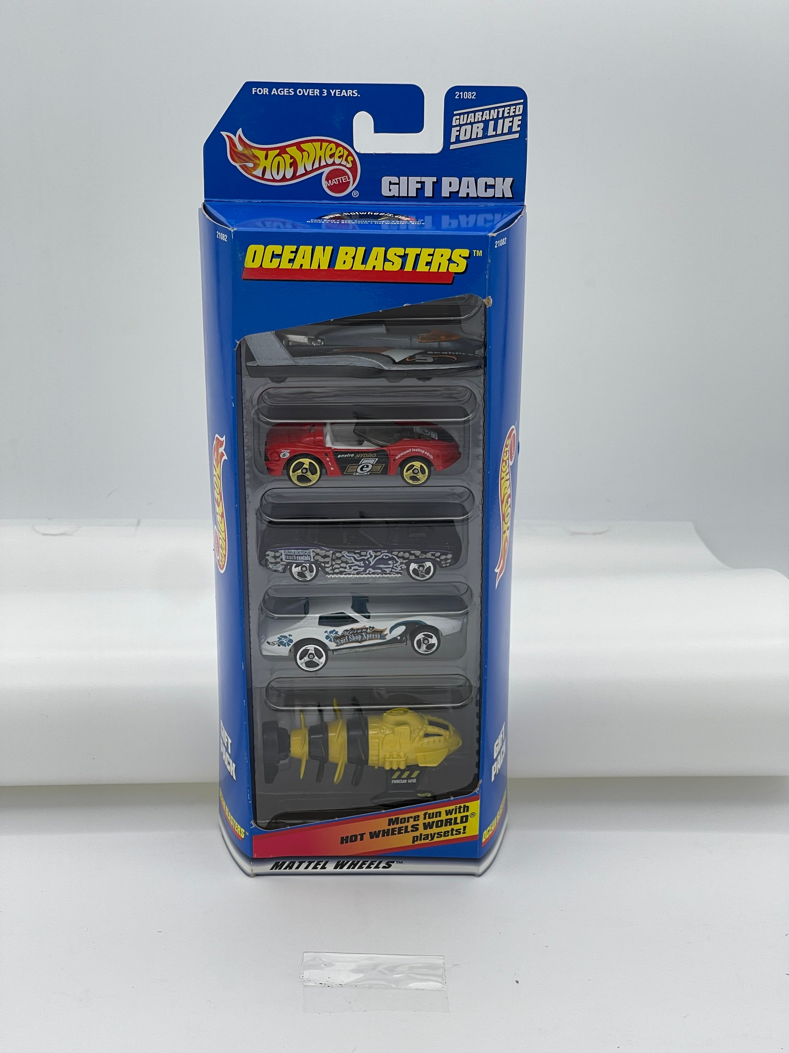 Hot Wheels Ocean Blasters (Gift Pack) – Hot Box Cars