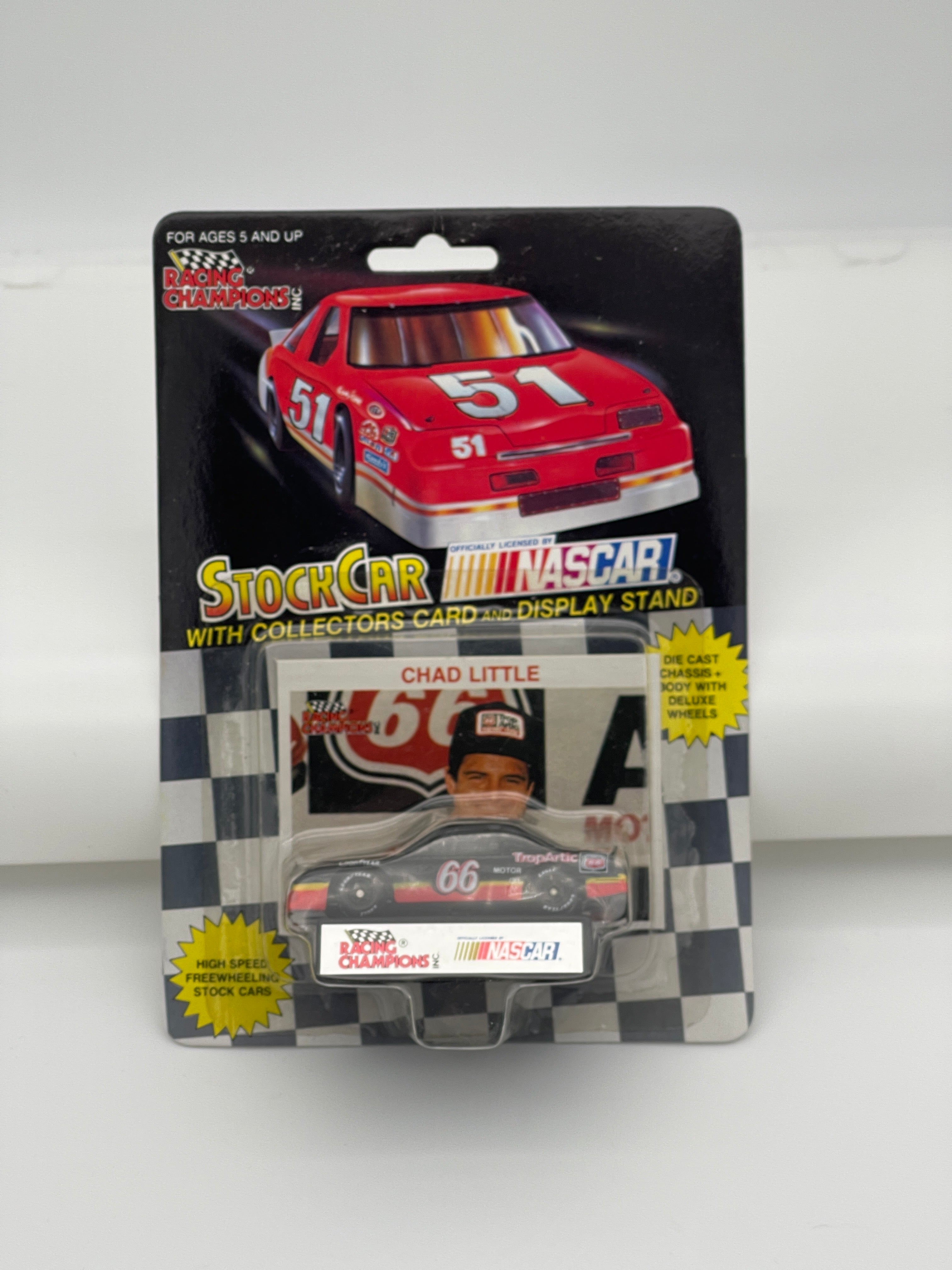 Racing Champions Chad Little #66 – Hot Box Cars