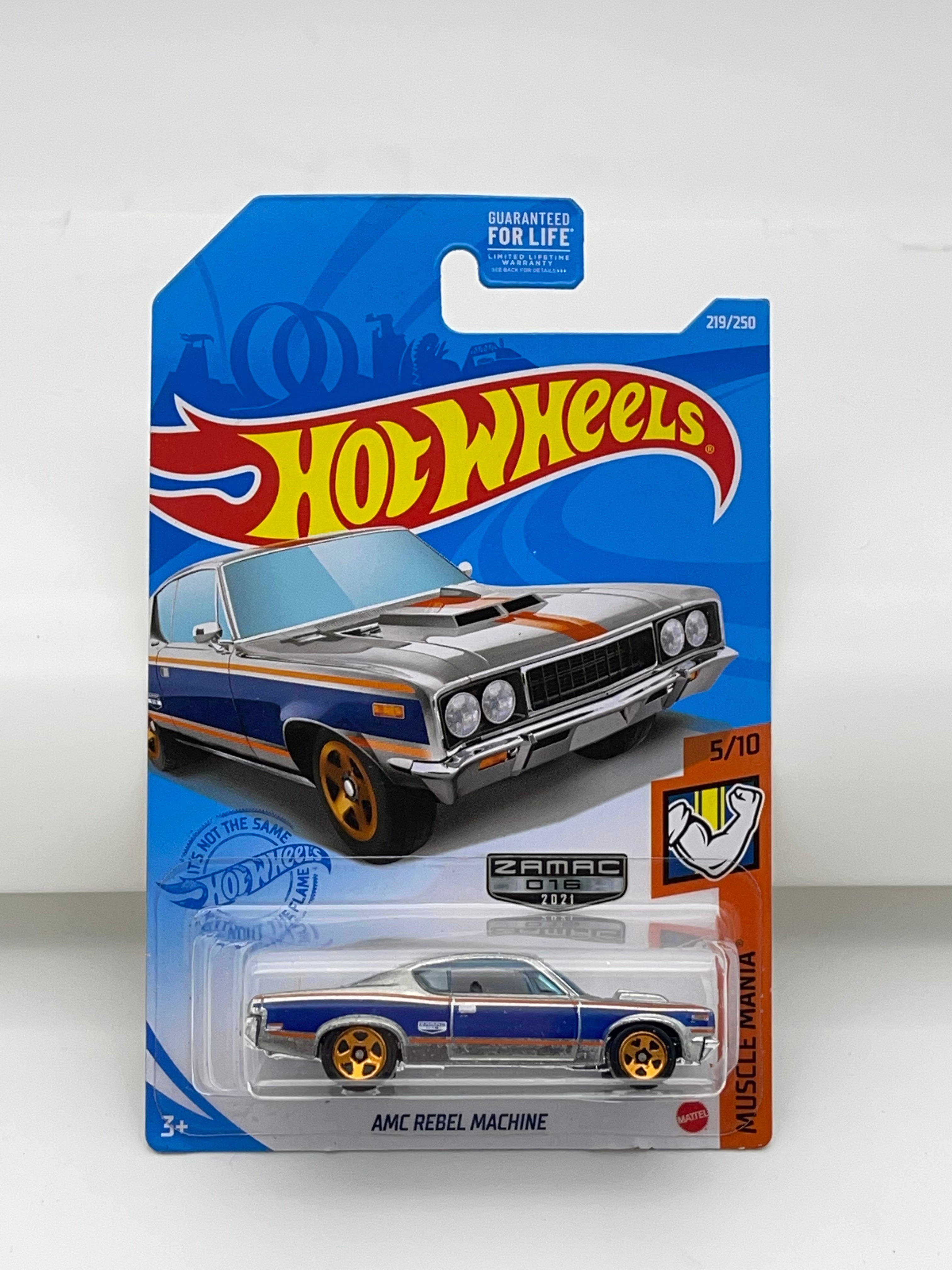 Hot Wheels AMC Rebel Machine - ZAMAC – Hot Box Cars