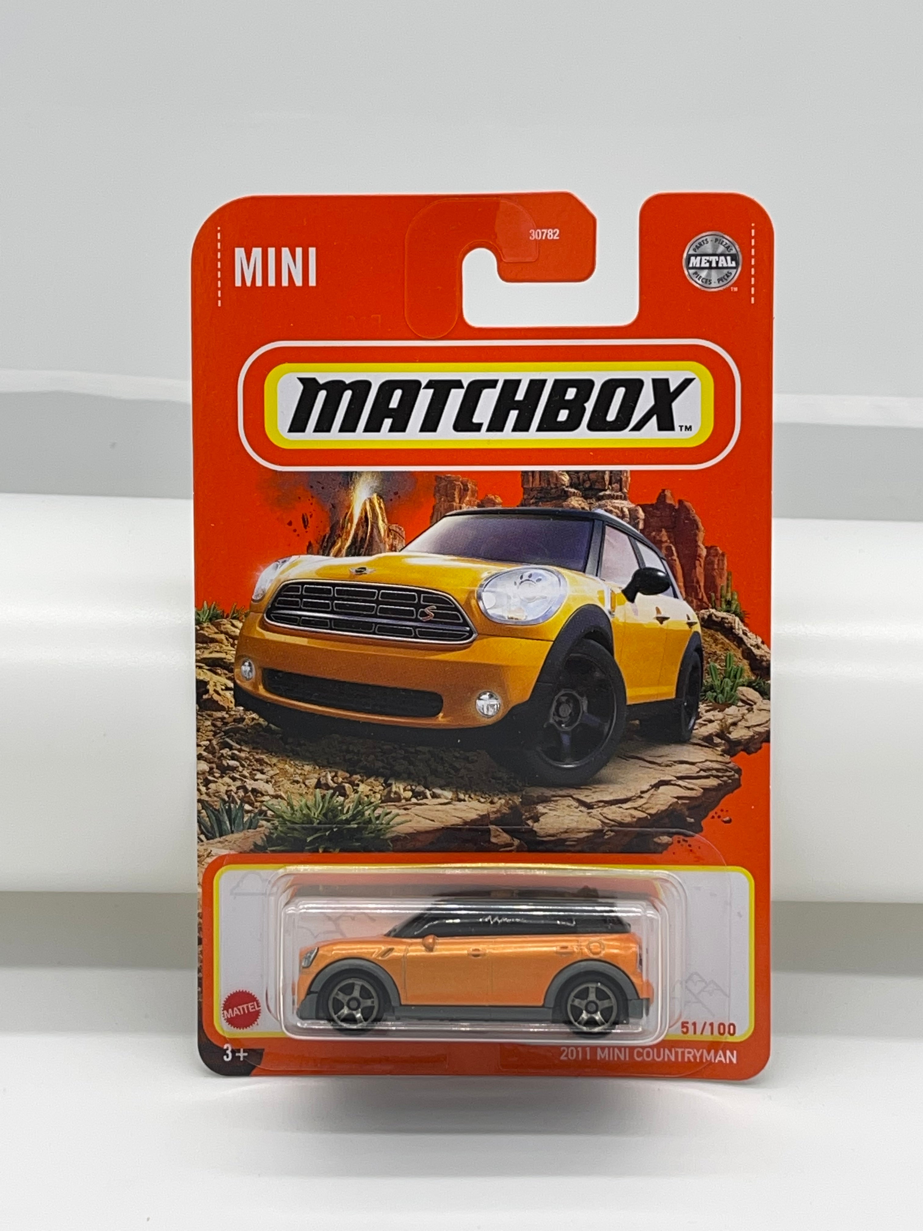 Matchbox ‘11 Mini Countryman (Orange) – Hot Box Cars