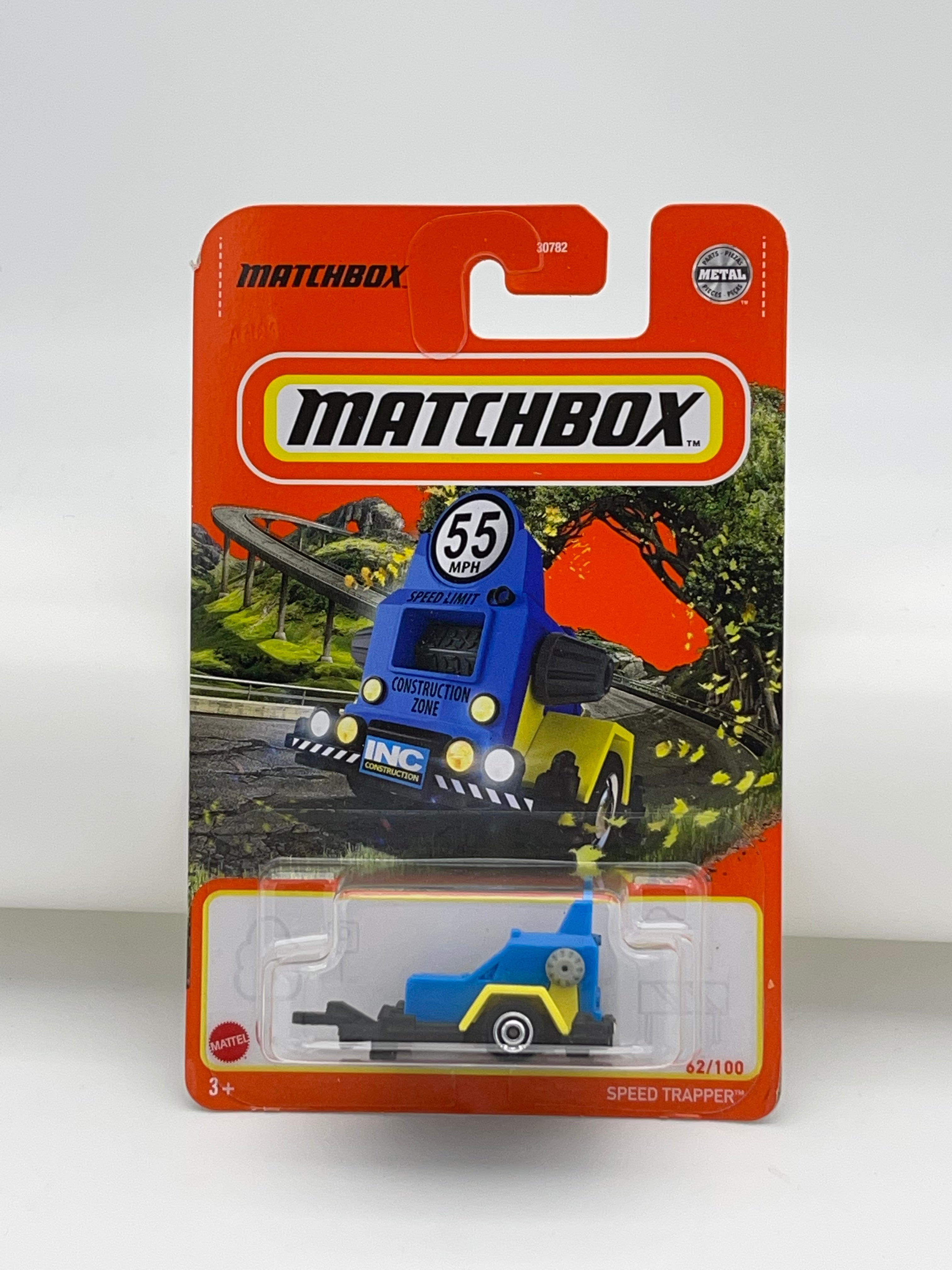 Matchbox Speed Trapper (Blue) – Hot Box Cars